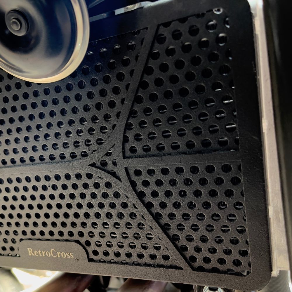 High-Quality Kawasaki Ninja 300 Radiator Guard - Retrocross India